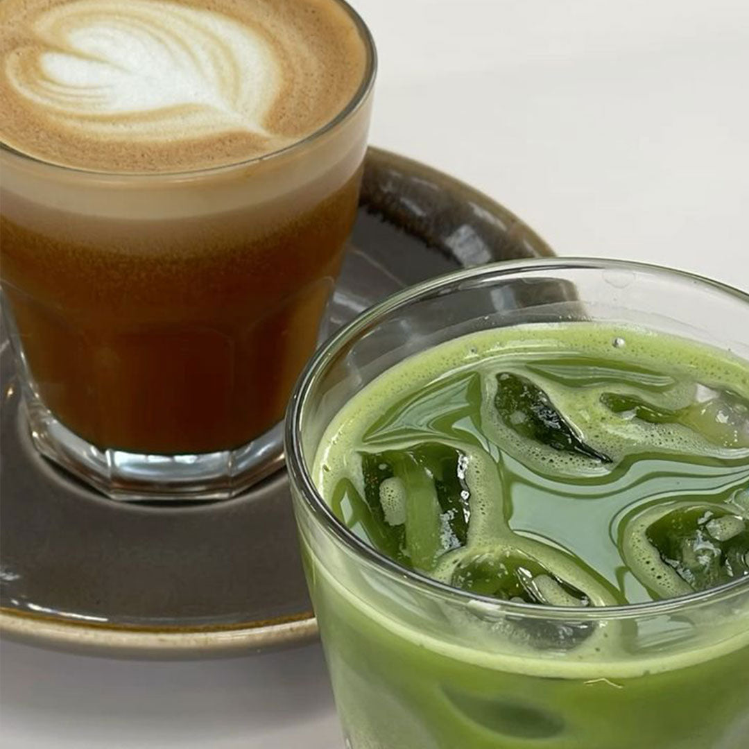 Matcha vs Café – Mudi